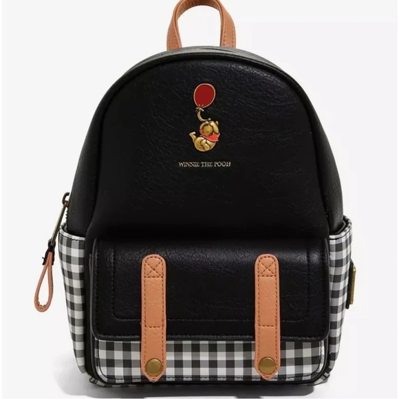 Loungefly | Bags | Loungefly Disney Winnie The Pooh Plaid Mini Backpack ...
